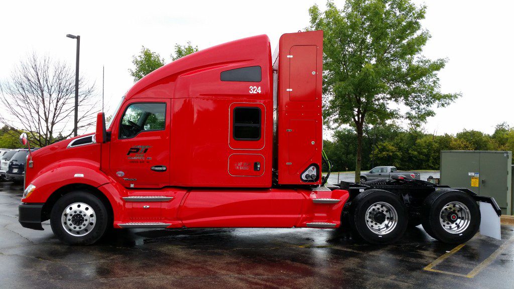 Kenworth's First Full-Production Natural Gas T680 at PTI