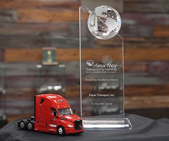 Paper Transport Receives US EPA 2020 SmartWay Excellence Award - Paper ...