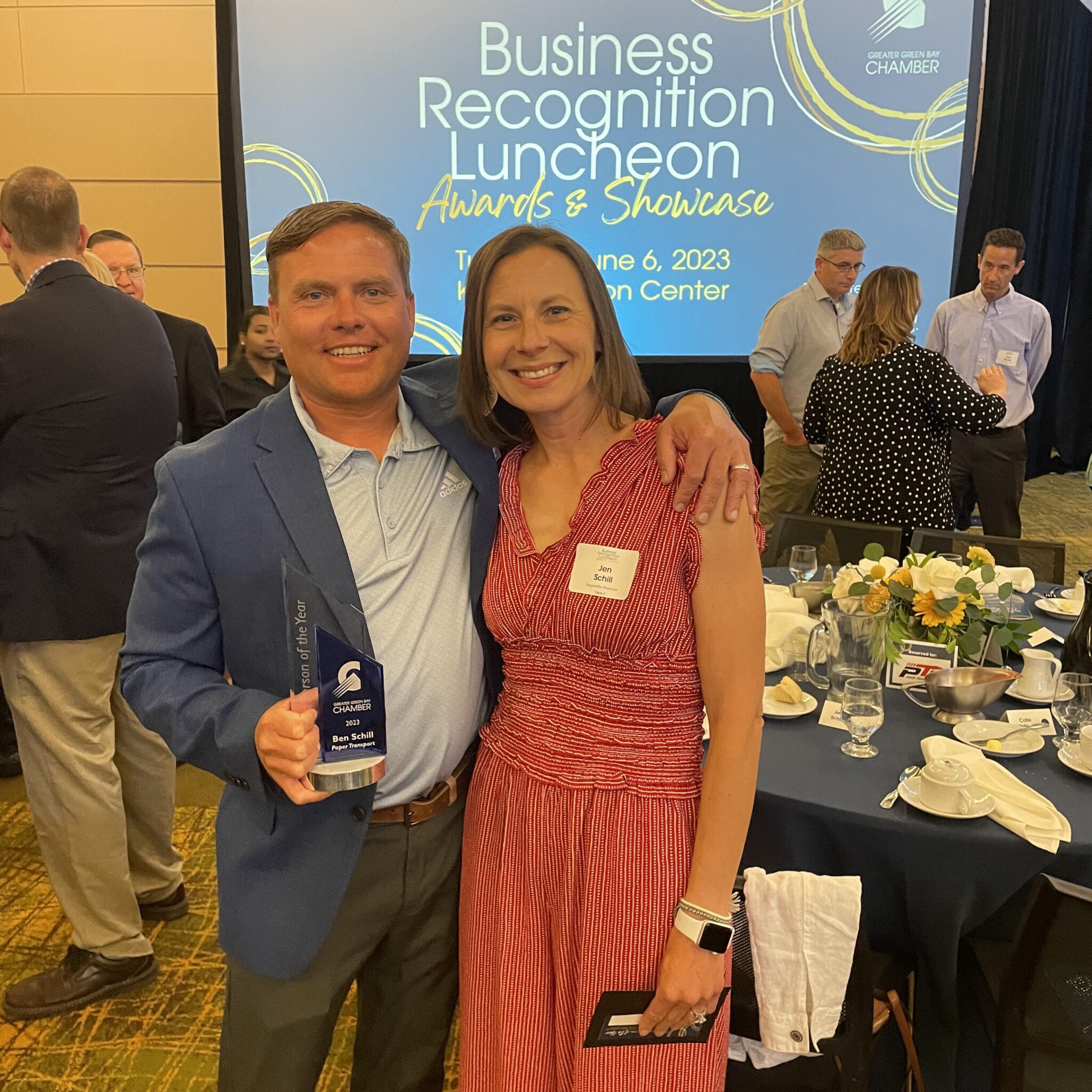 Ben Schill Business Person of the Year 2023 - Paper Transport